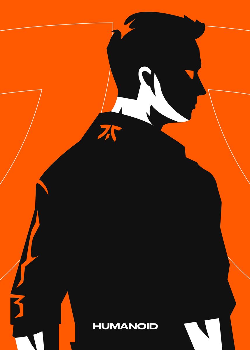 'Fnatic Humanoid' Poster, picture, metal print, paint by Fnatic | Displate