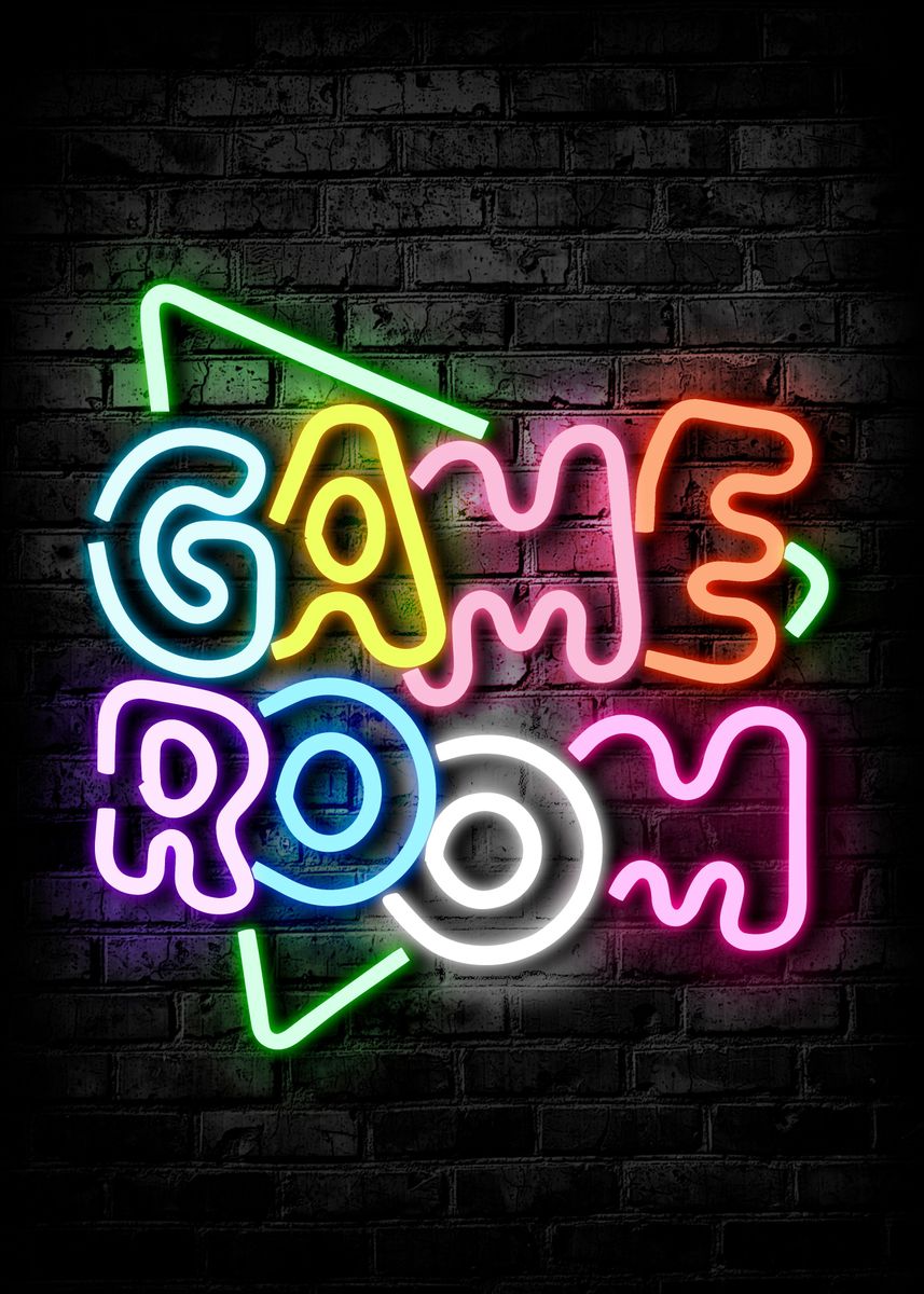 'Gaming Room' Poster, picture, metal print, paint by Metal Posters ...