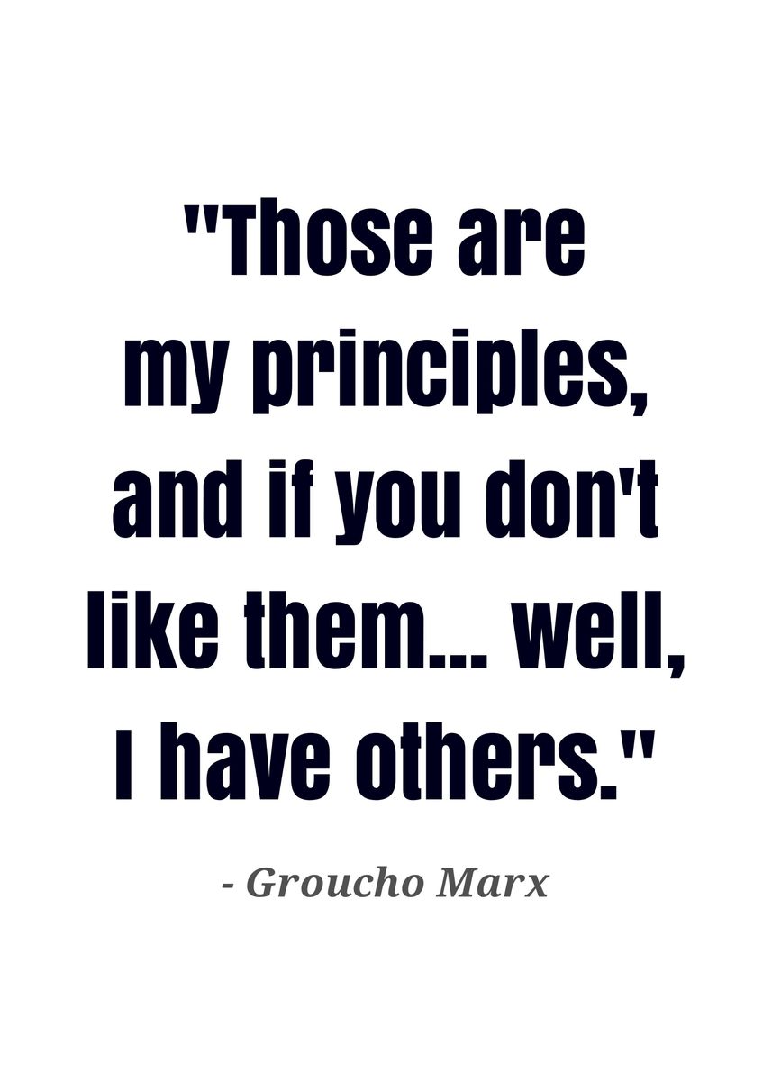 'Groucho Marx quote' Poster, picture, metal print, paint by Gembull Art ...