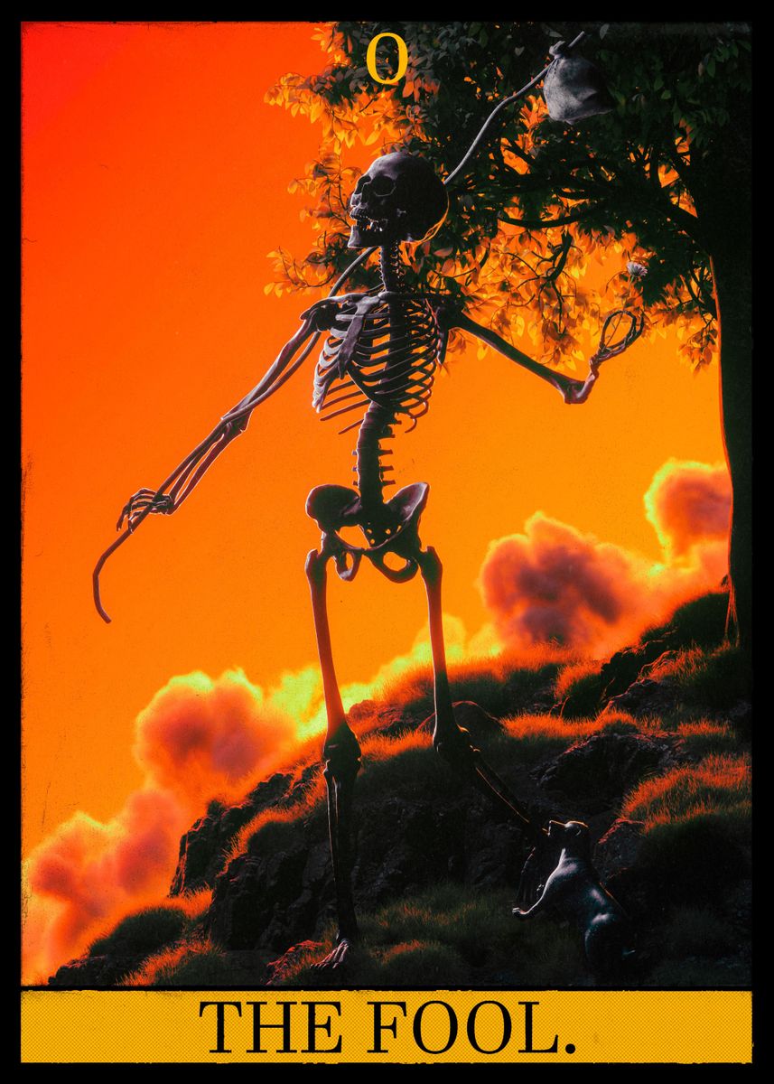 'The Fool' Poster, picture, metal print, paint by VVL | Displate