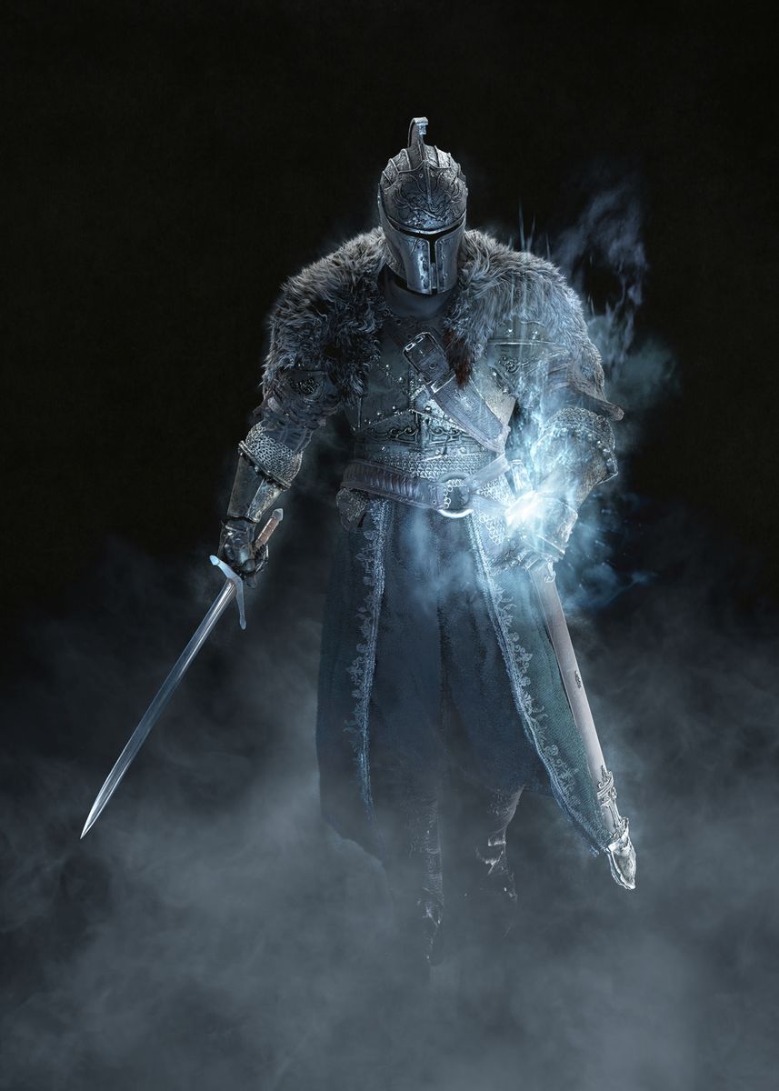 'The Chosen Undead' Poster, picture, metal print, paint by Dark Souls ...