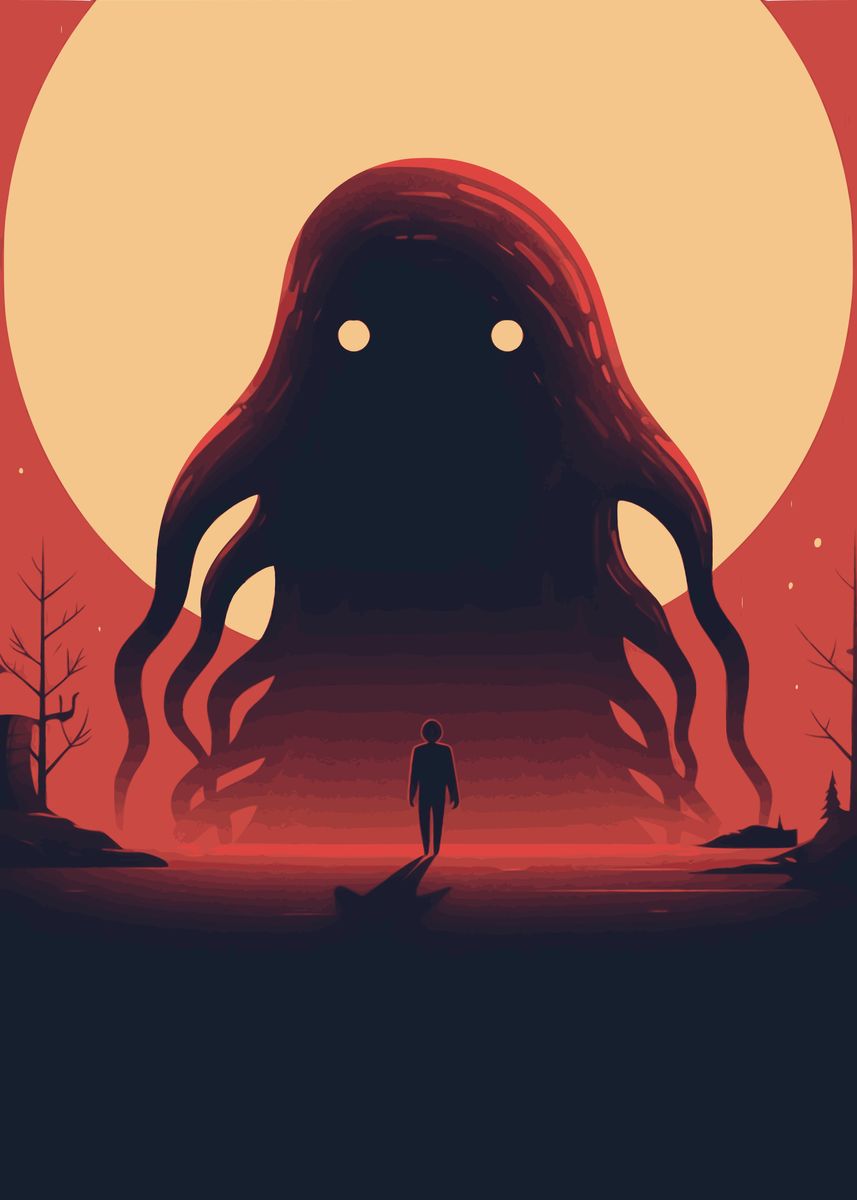 'Shadowed Nightmares' Poster, picture, metal print, paint by Psycho ...