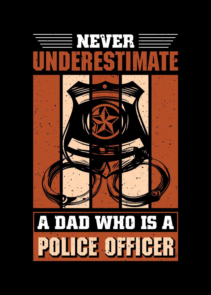 'Police Officer' Poster, picture, metal print, paint by Sebastian ...
