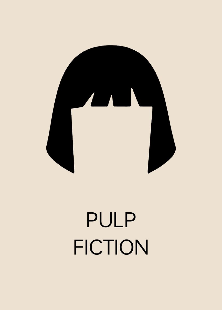 'Pulp Fiction ' Poster by DH ART | Displate