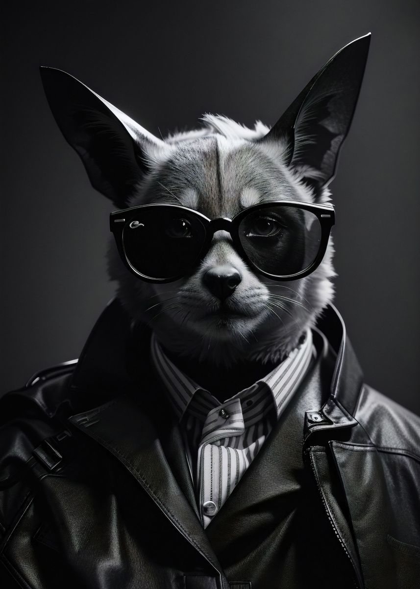 'Bat agent funny' Poster, picture, metal print, paint by Ayen Khusna ...