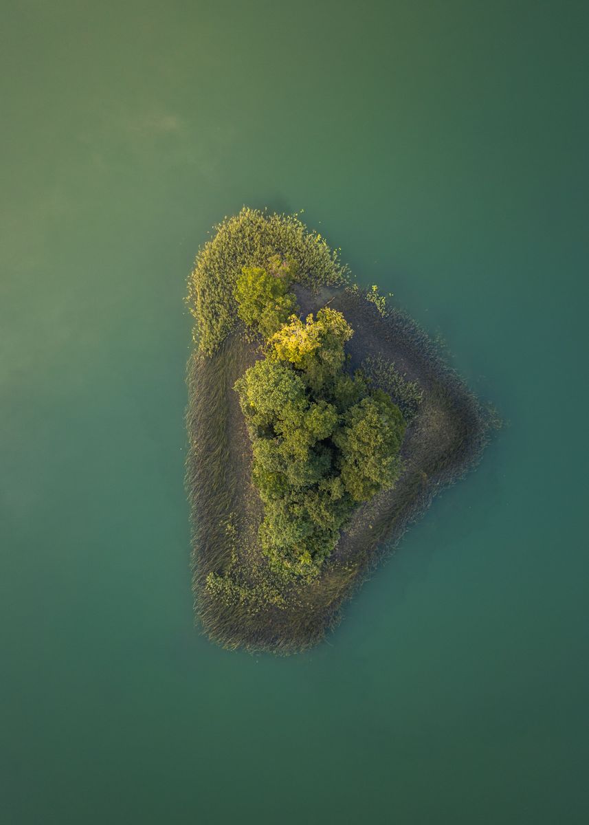 'The Island' Poster, picture, metal print, paint by Adam Stolarczyk ...