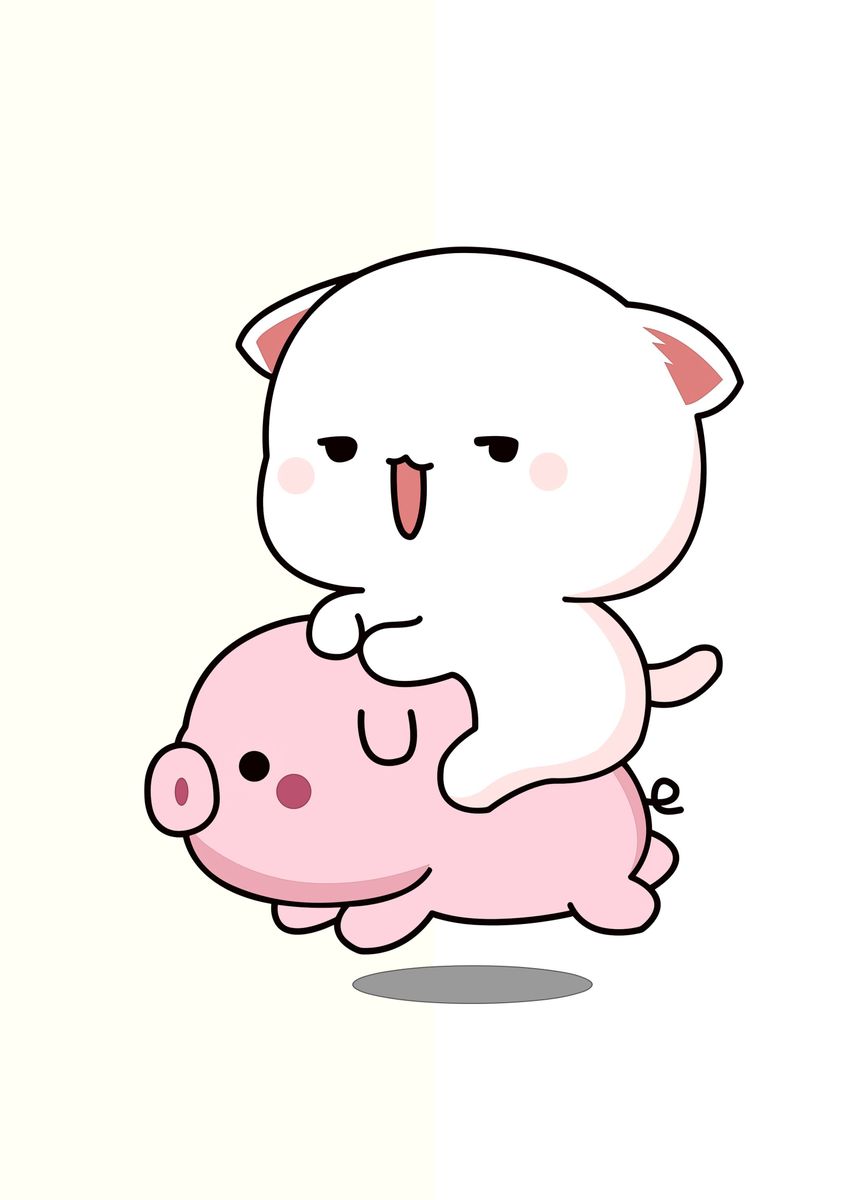 'bear cute animal ' Poster, picture, metal print, paint by Janet ...