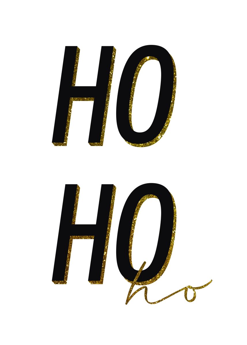 'Hohoho' Poster, picture, metal print, paint by Eduarda de Oliveira ...
