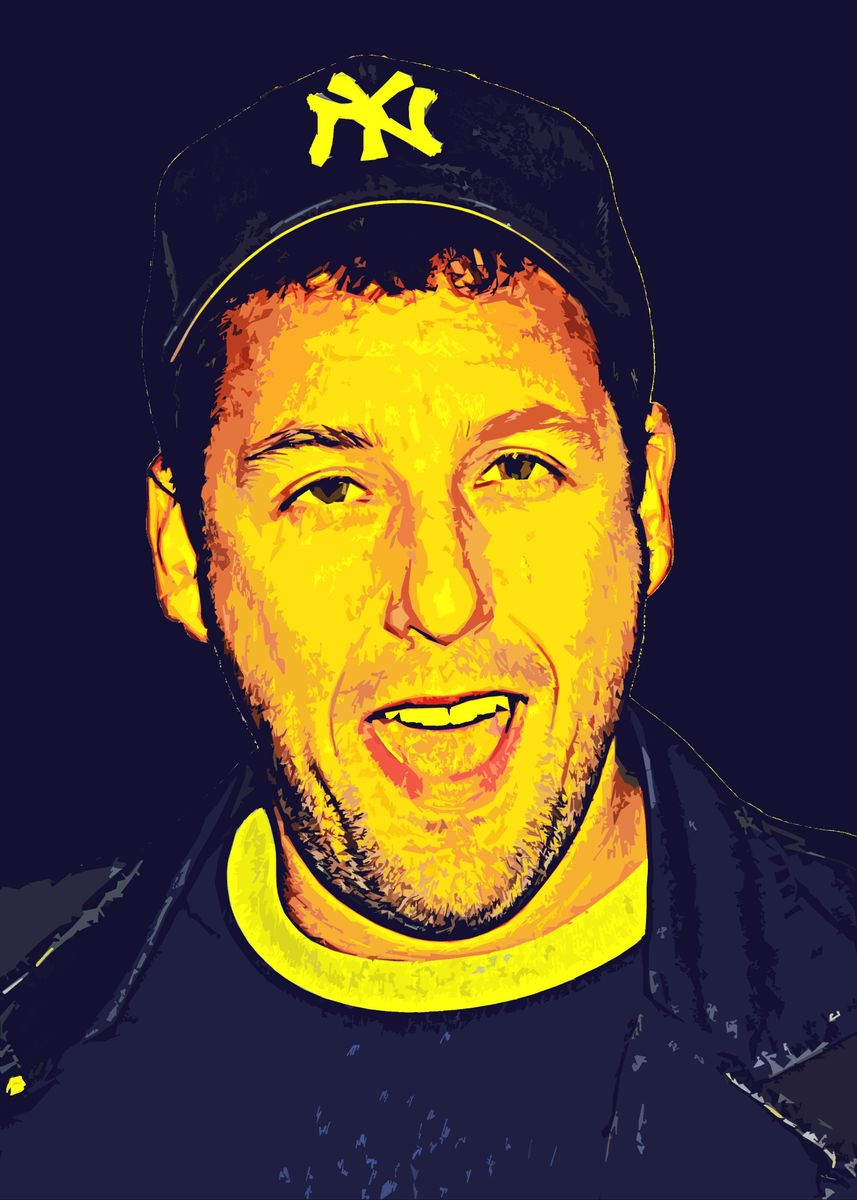 'Adam Sendler Pop Art' Poster by HildaWarren Studio | Displate