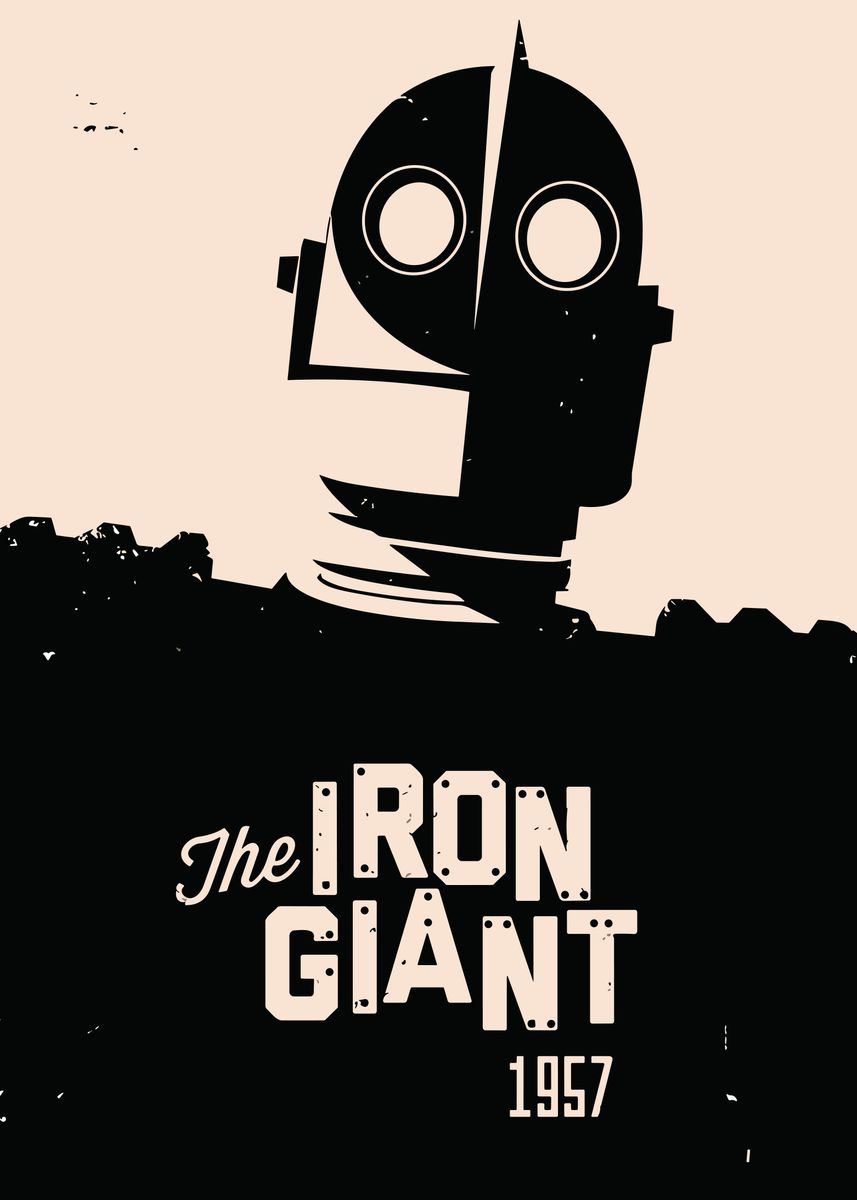 'The Iron Giant' Poster, picture, metal print, paint by Bae Irene ...