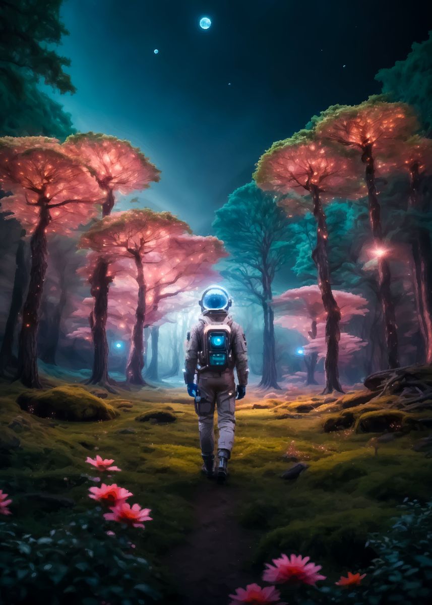 'Magic Field' Poster, picture, metal print, paint by James Garcia ...