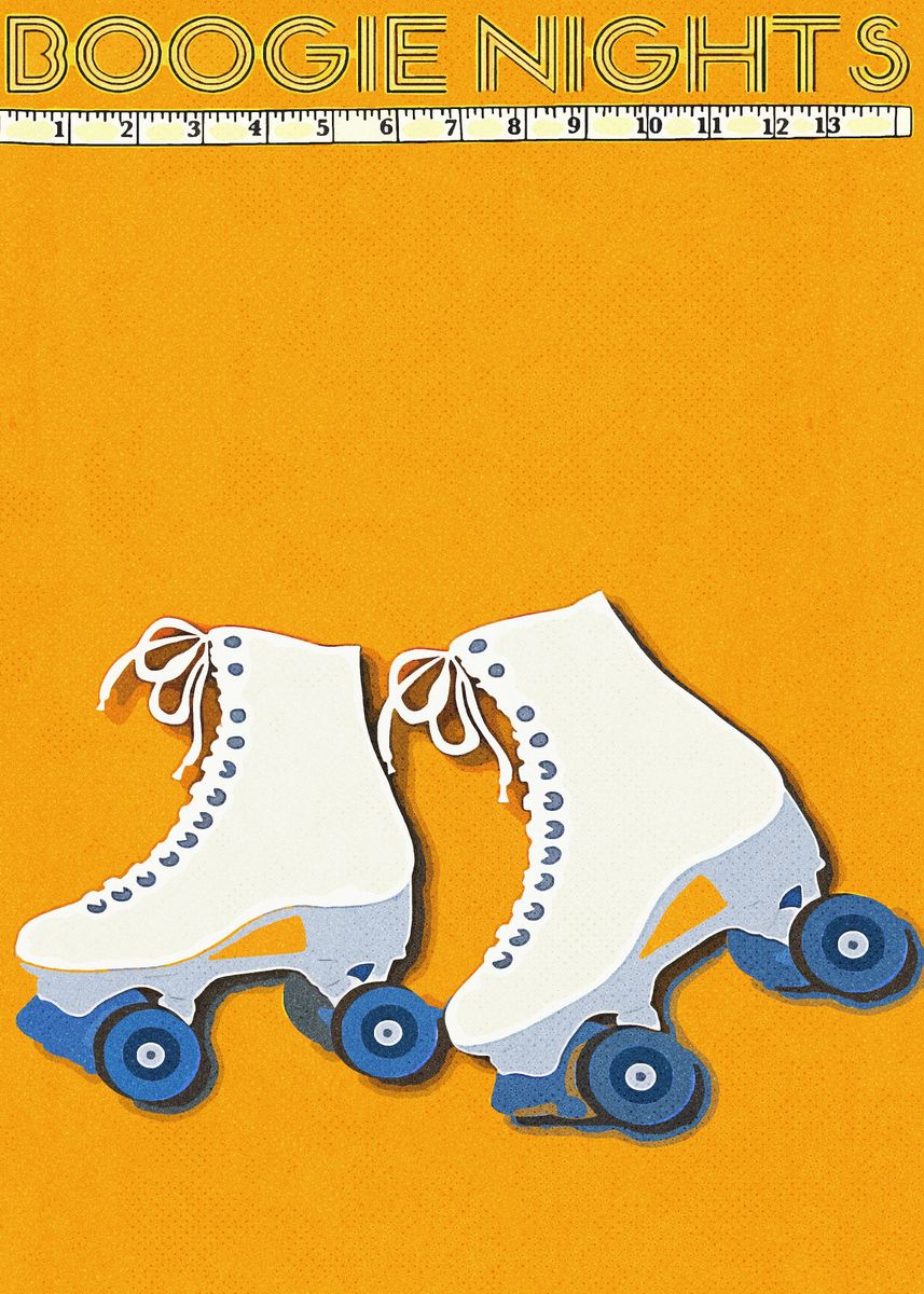 'Boogie Nights Minimalist' Poster, picture, metal print, paint by ...