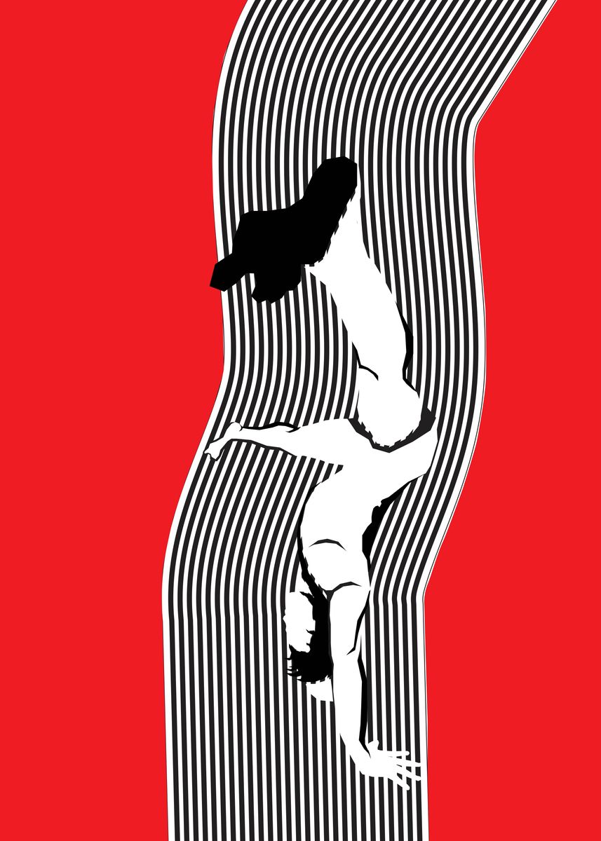 'Stand' Poster, picture, metal print, paint by Xavier Renfrew | Displate