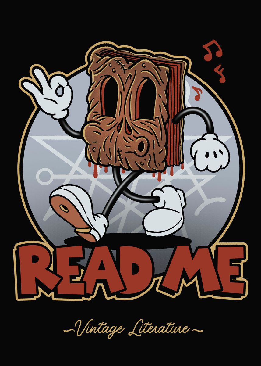 'Read Me' Poster, picture, metal print, paint by Getsousa Graphics in ...