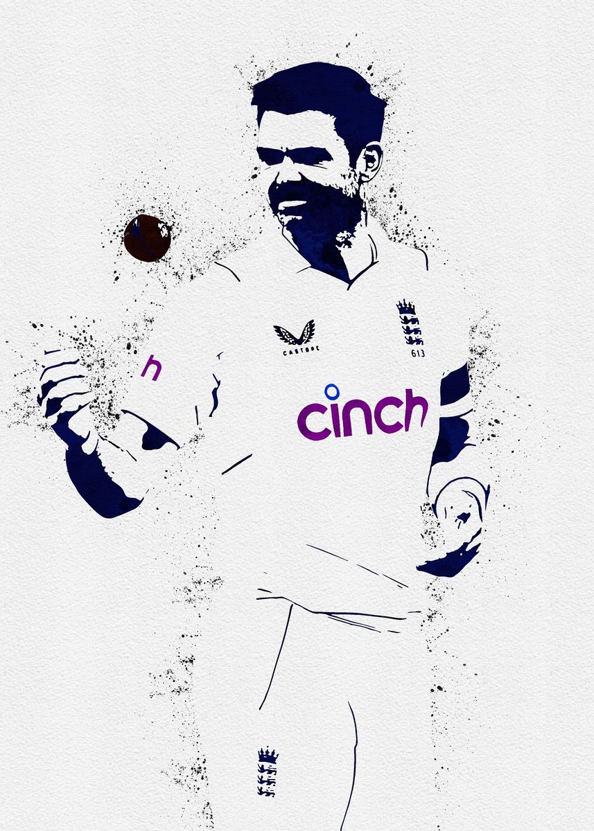 'James Anderson' Poster, picture, metal print, paint by Paul C. Lane ...