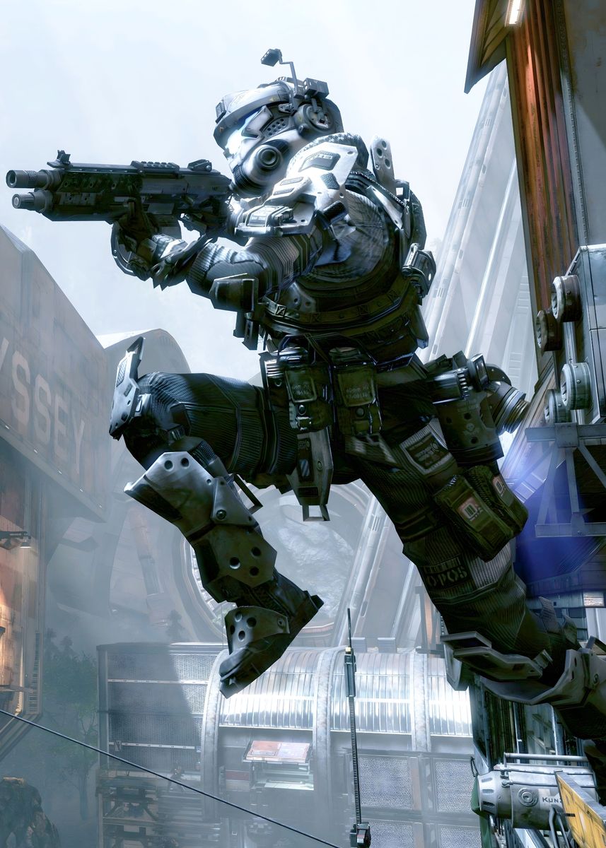 'Titanfall 2' Poster, picture, metal print, paint by Deddy Jr | Displate