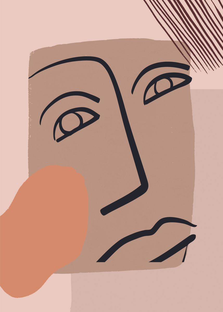 'Ethereal Enigma abstract' Poster, picture, metal print, paint by ...