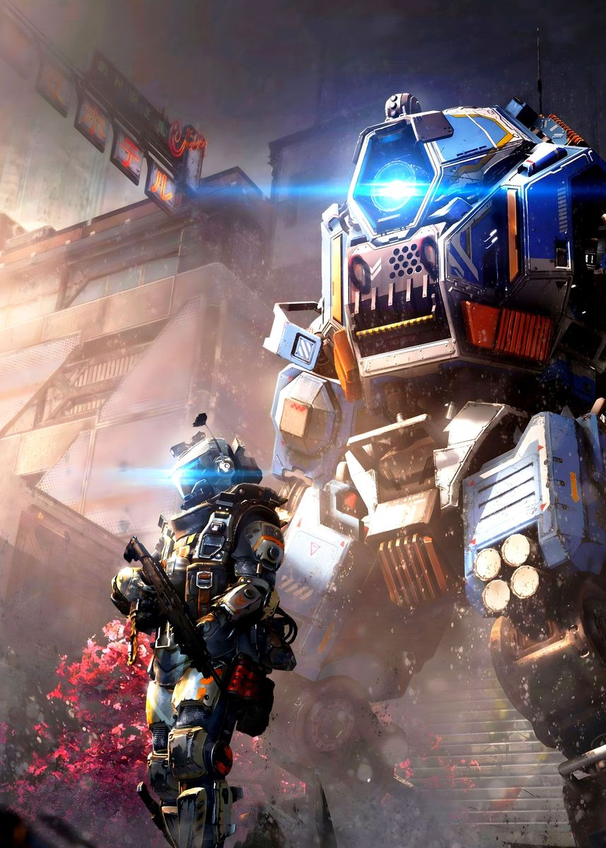 'Titanfall 2' Poster, picture, metal print, paint by Deddy Jr | Displate