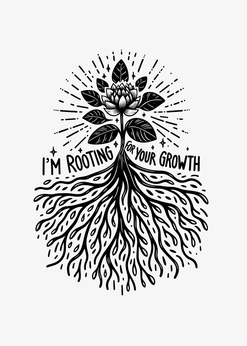 'Im Rooting For Your' Poster, picture, metal print, paint by Francois ...