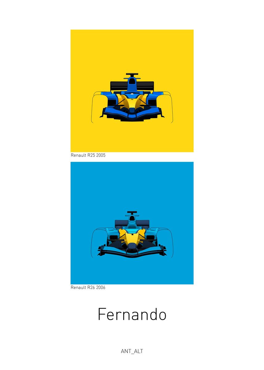 'Fernando' Poster, picture, metal print, paint by Alt ILLUSTRATIONS ...