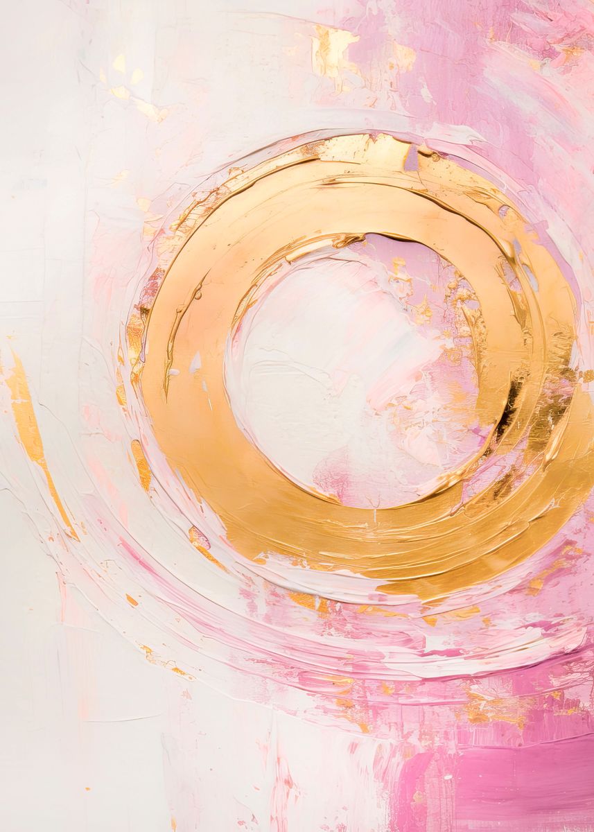 'ABSTRACT ART Awakening ' Poster by Melanie Viola | Displate