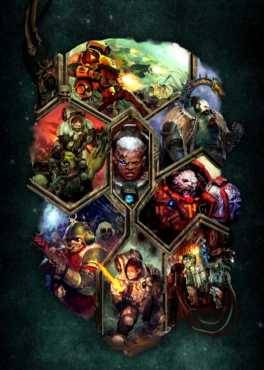 'Leagues of Votann' Poster, picture, metal print, paint by Warhammer ...