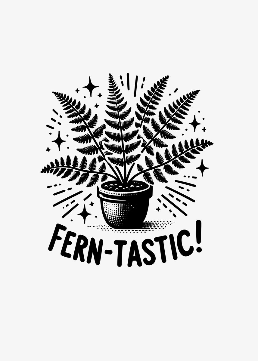 'FernTastic' Poster, picture, metal print, paint by Francois Ringuette ...