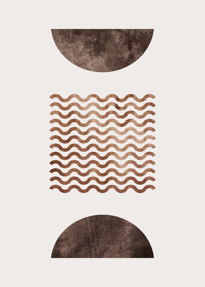 'Chic Boho Simplicity' Poster, picture, metal print, paint by Monika ...