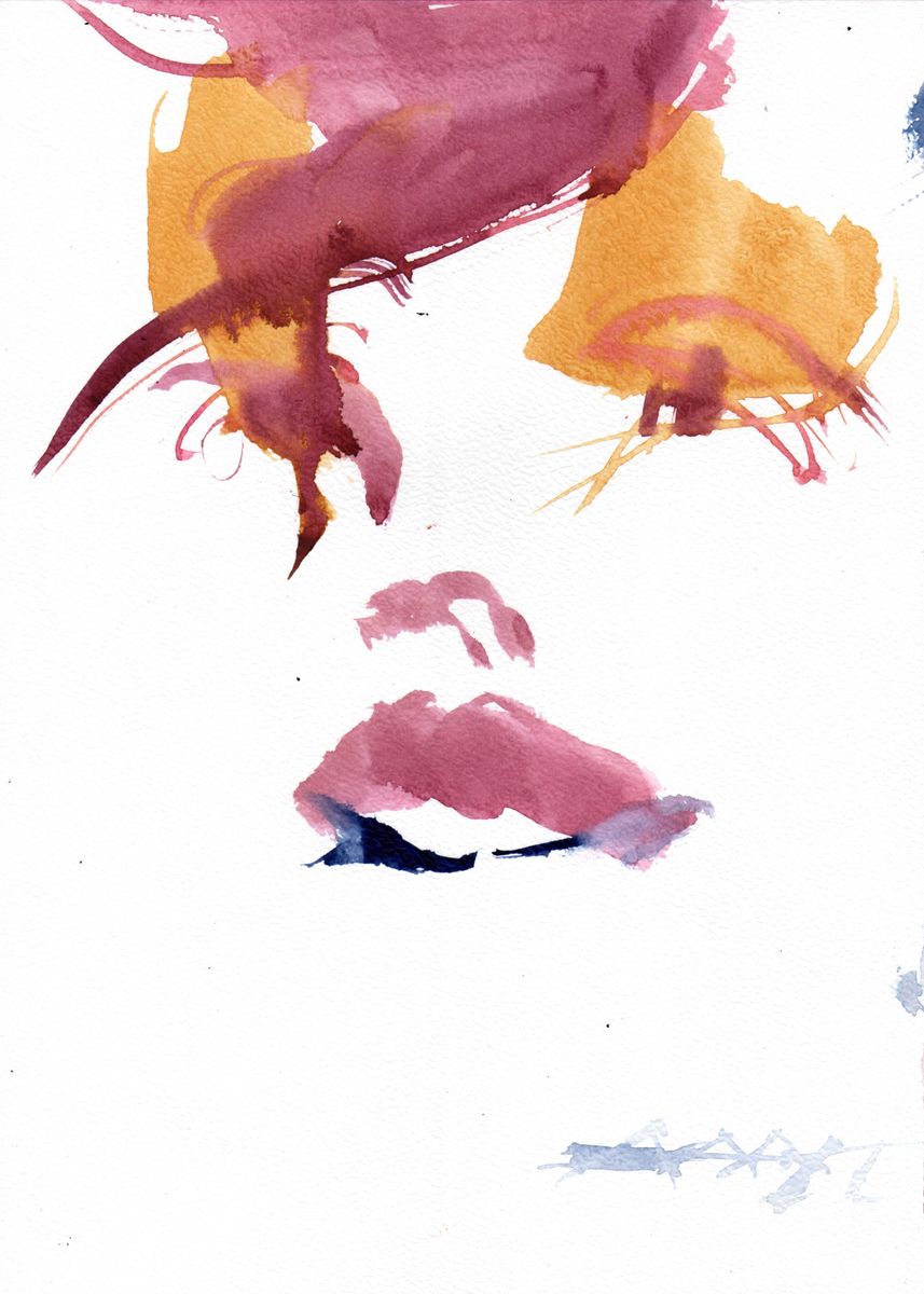 'N903 Un amour de Swann' Poster, picture, metal print, paint by Alexandre Dumitrescu | Displate