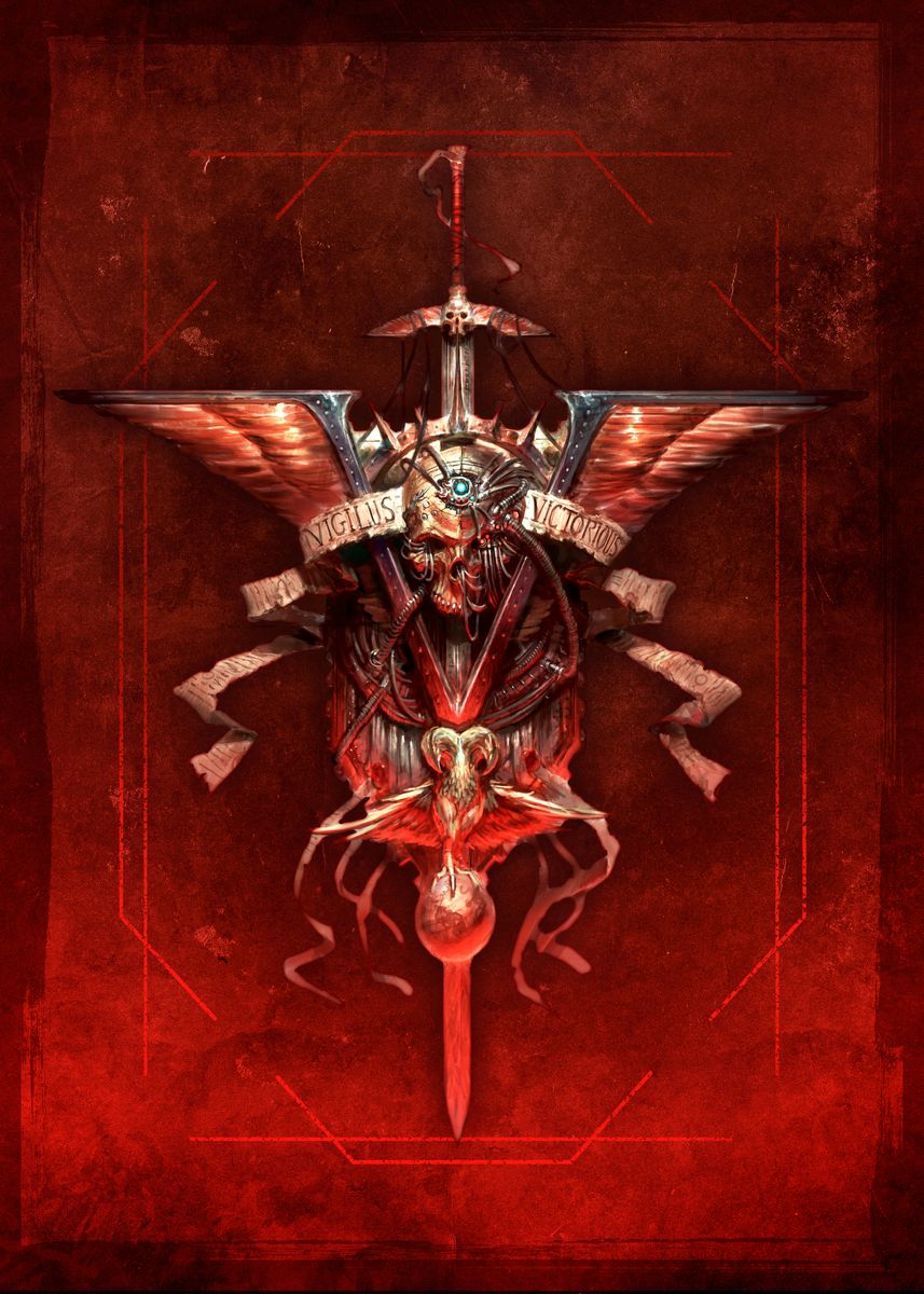 'Vigilus Defiant' Poster, picture, metal print, paint by Warhammer ...