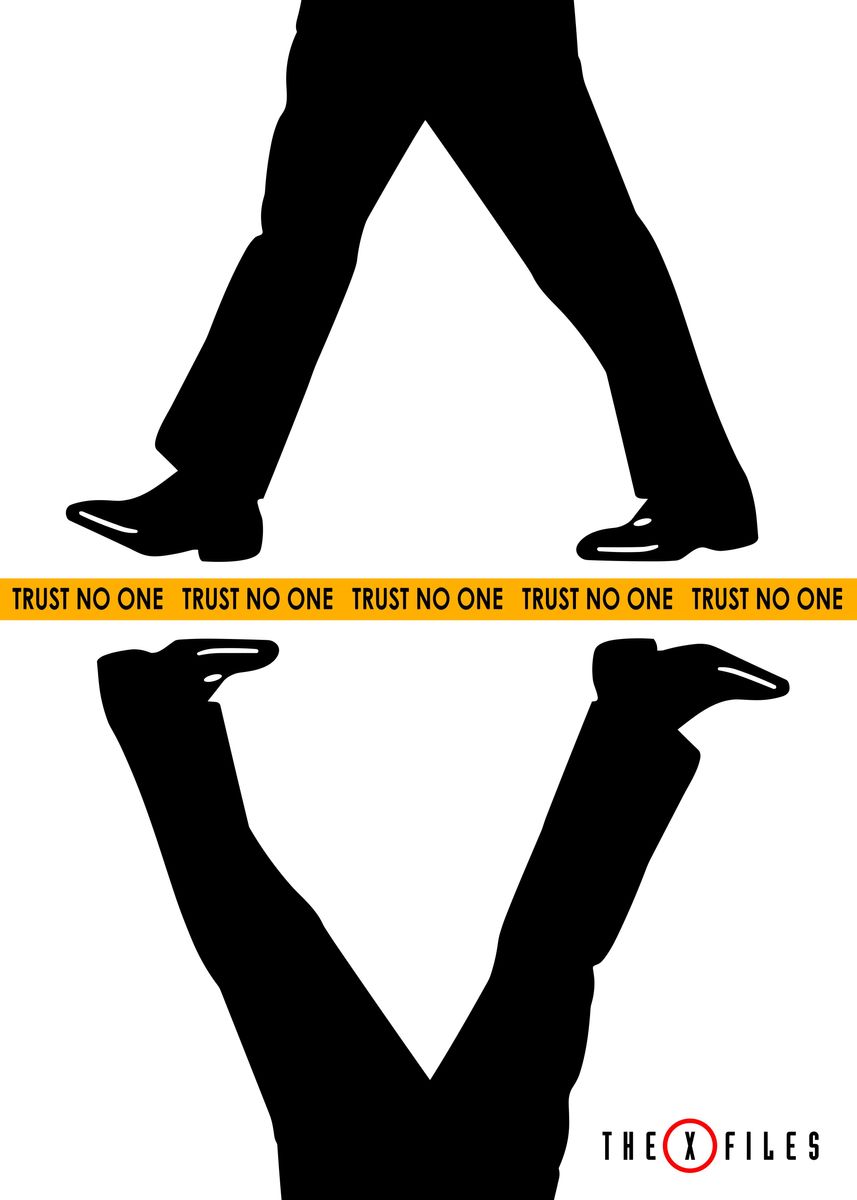 'The X Files' Poster, picture, metal print, paint by 18 Twelve | Displate