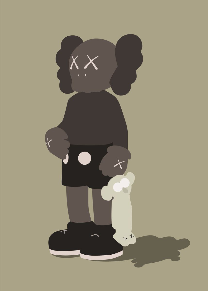 'Kaws Original' Poster, picture, metal print, paint by SBS | Displate