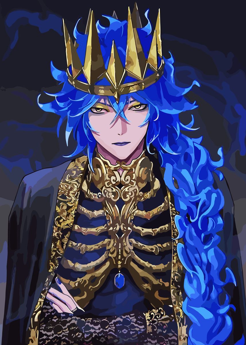 'Hades' Poster, picture, metal print, paint by Legita Art | Displate