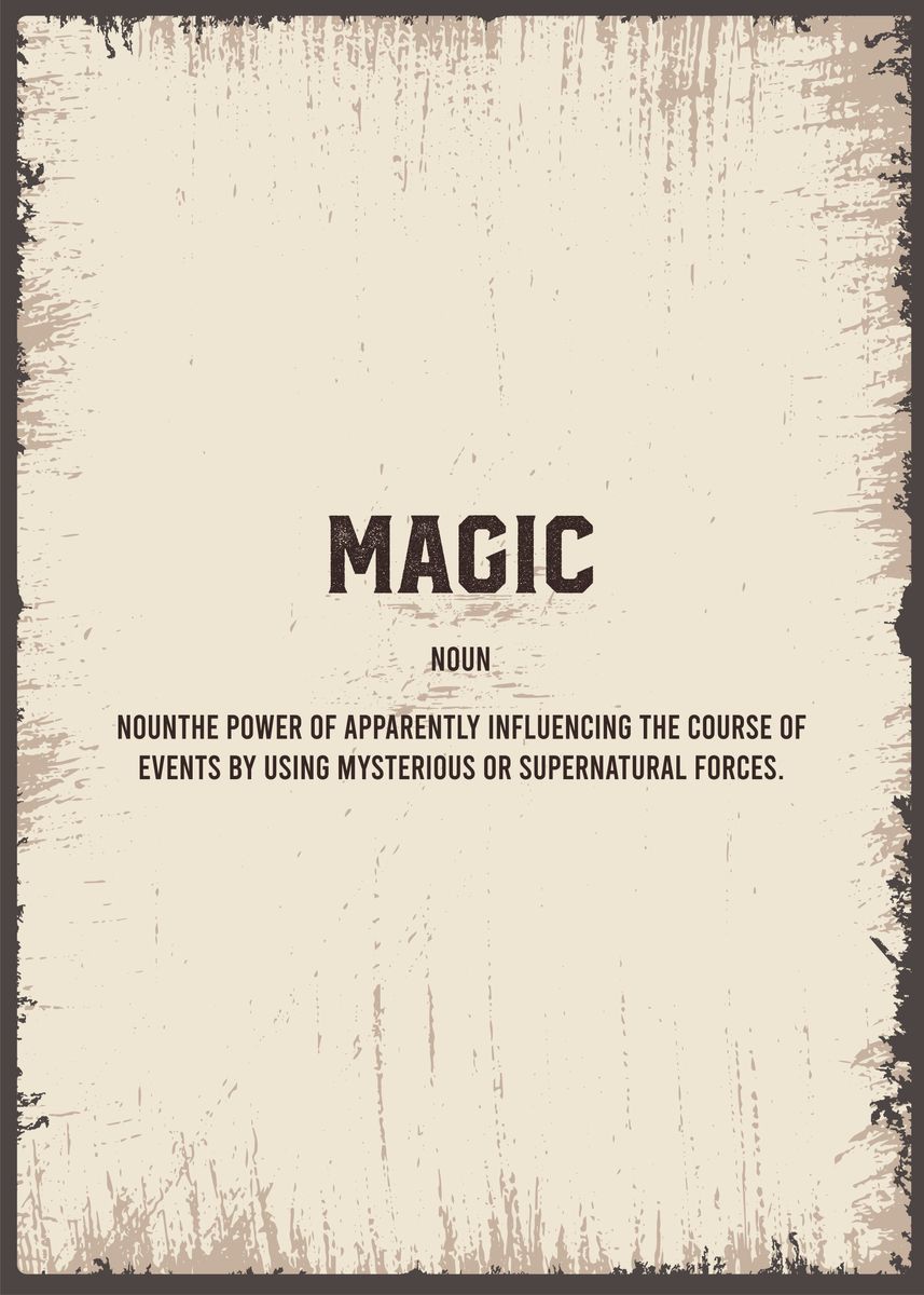 'magic' Poster, picture, metal print, paint by Trending Displate ...
