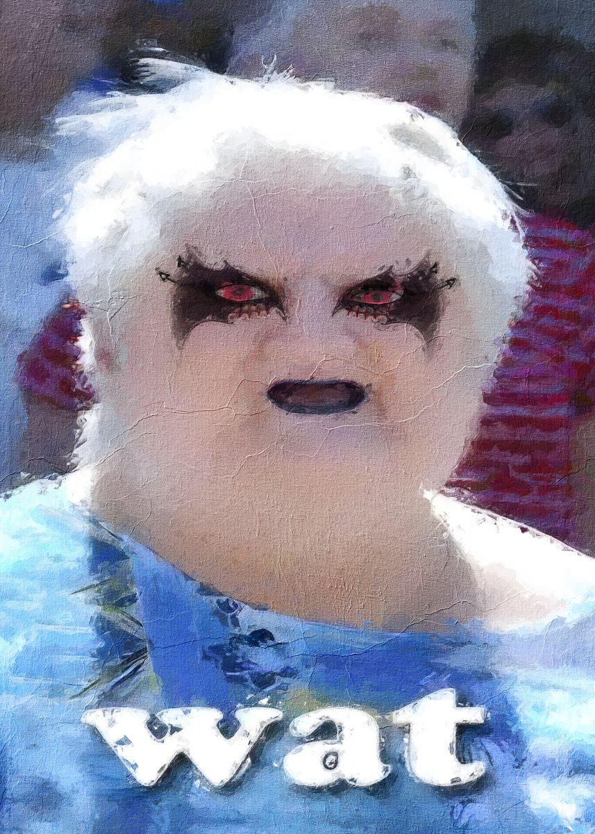 'Halloween wat meme' Poster, picture, metal print, paint by Meme Daily ...