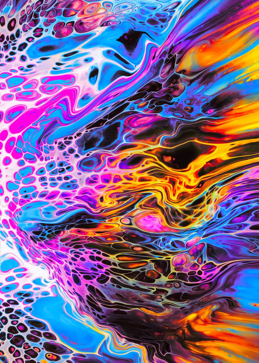 'Falling Out Forever' Poster, picture, metal print, paint by Geoglyser ...