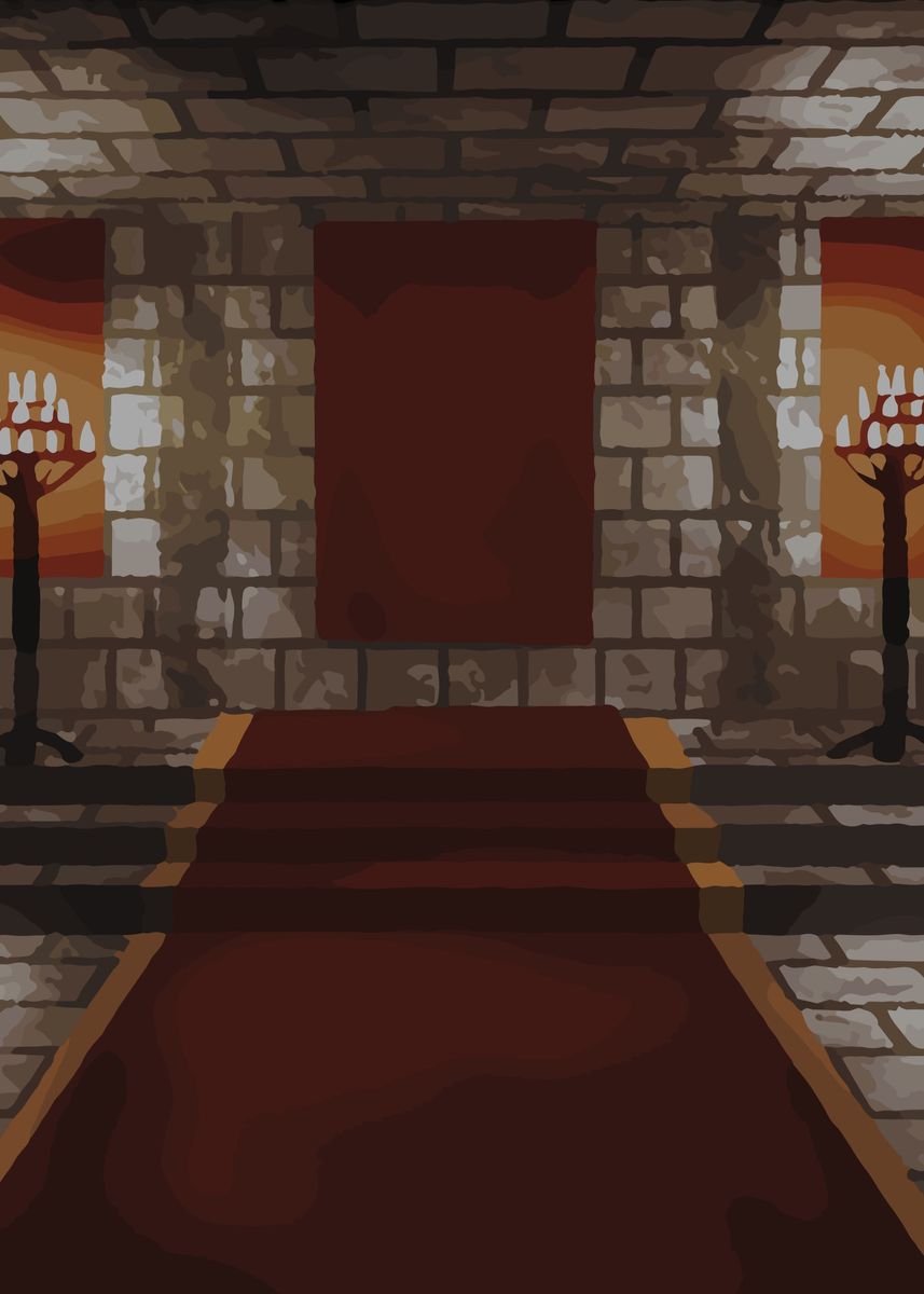 'knight games' Poster, picture, metal print, paint by Rise 44 | Displate