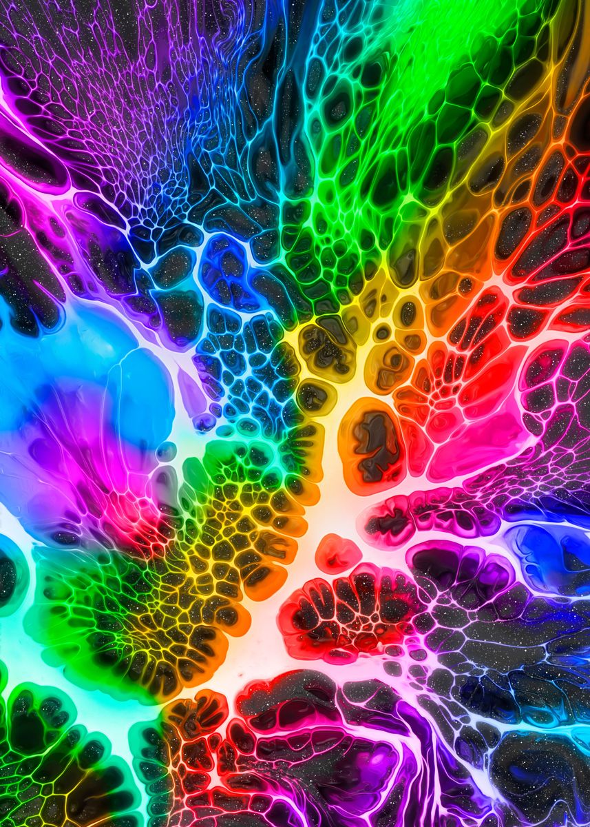 'Electric Future' Poster, picture, metal print, paint by Geoglyser ...