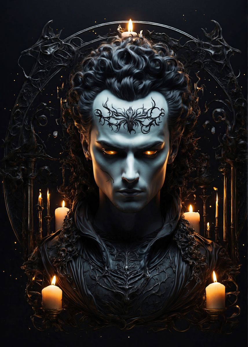 'Morpheus God of Dreams' Poster, picture, metal print, paint by LP ...