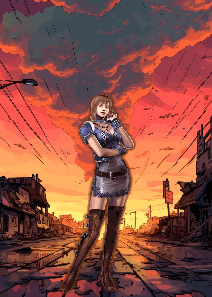 'God Hand Game' Poster, picture, metal print, paint by Jack Fanzel ...