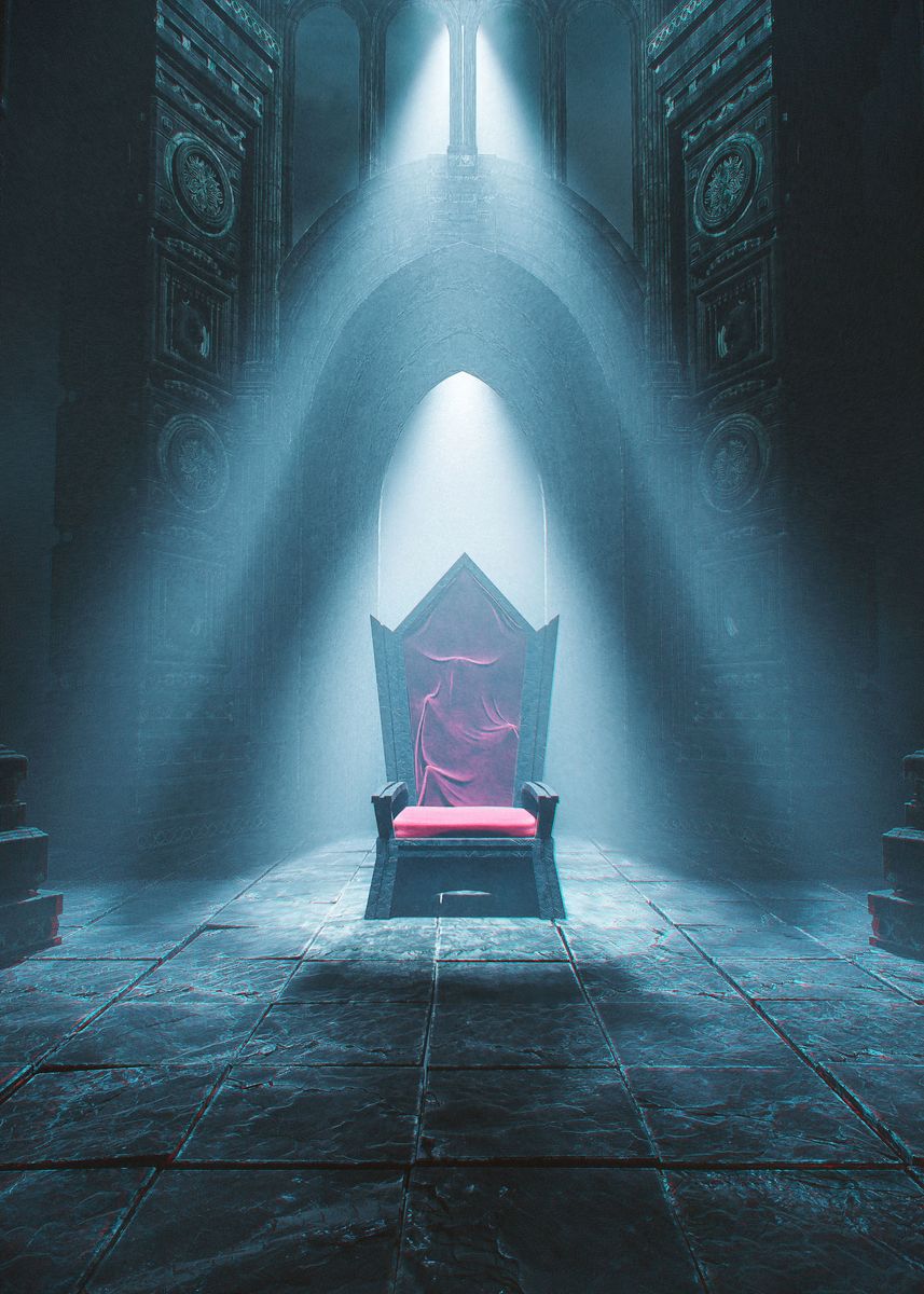 'Throne Room' Poster, picture, metal print, paint by Mads Samuel Bjerre ...