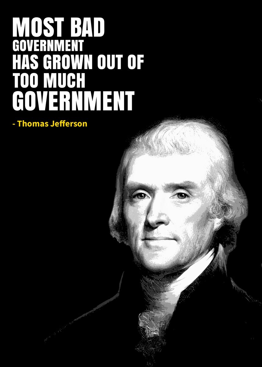 'Thomas Jefferson ' Poster, picture, metal print, paint by Yoshhhh ...