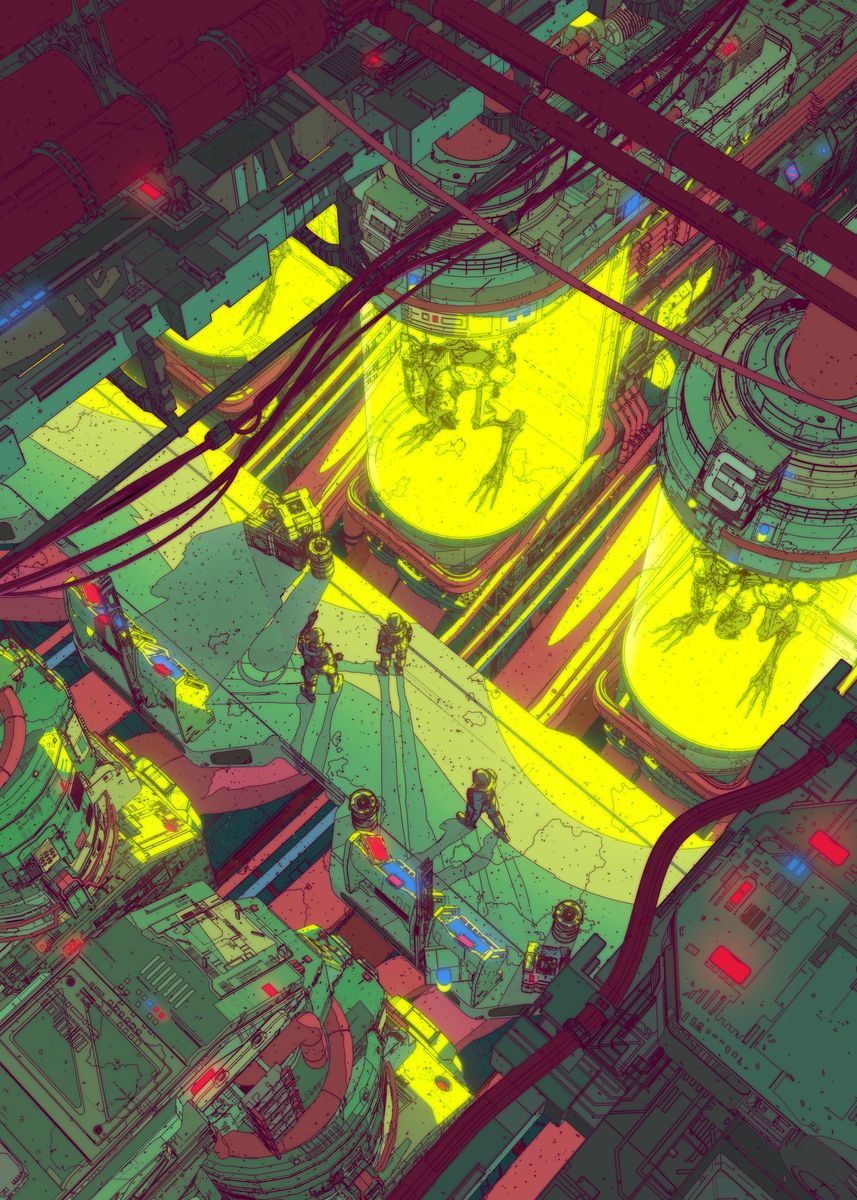 'Classified' Poster, picture, metal print, paint by Calder Moore | Displate