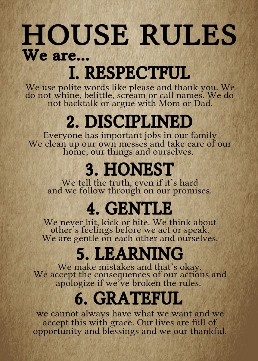 'House Rules We Motivation' Poster, picture, metal print, paint by QTK ...