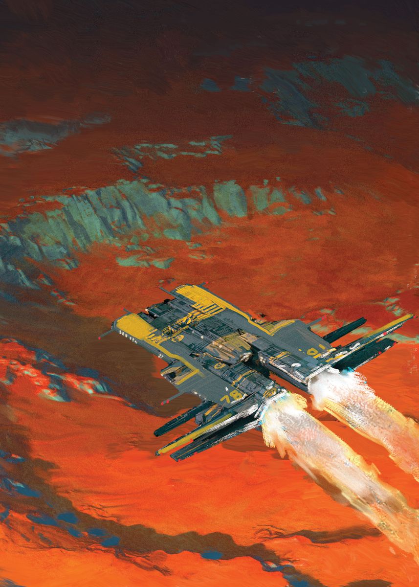 'Rust' Poster, picture, metal print, paint by Calder Moore | Displate