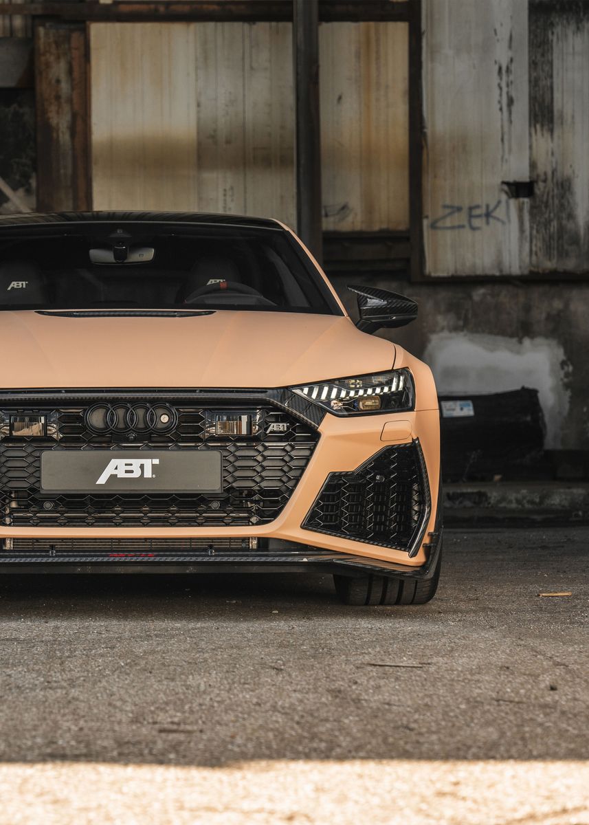 'Audi RS7' Poster, picture, metal print, paint by Supri GTR | Displate