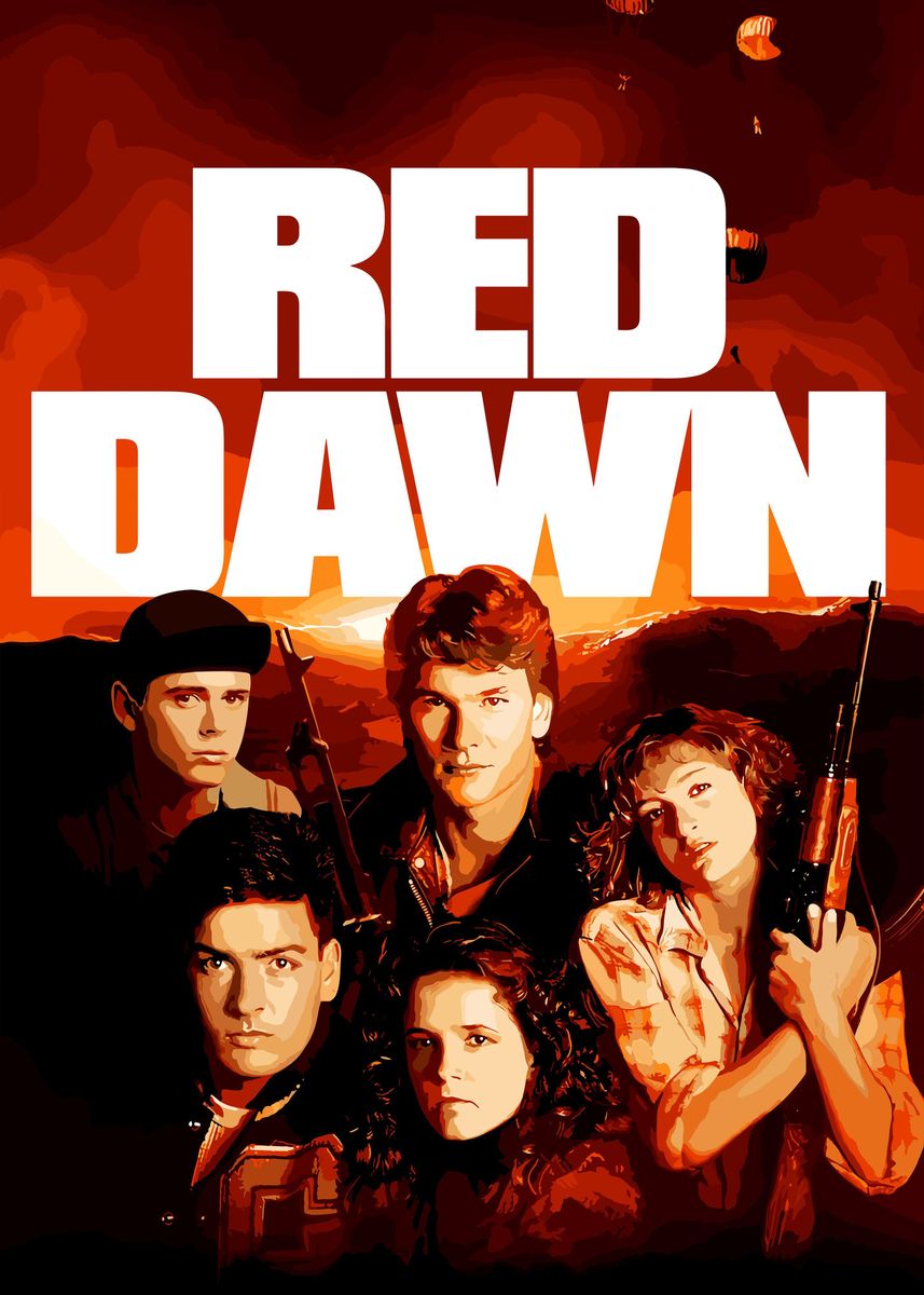 'Red dawn' Poster by Dickie77 | Displate