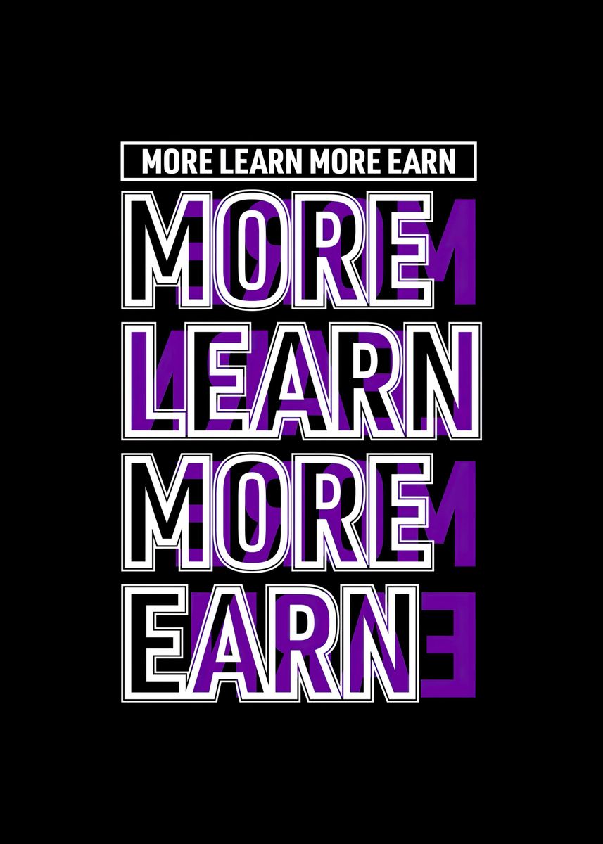 'Motivational Quote ART' Poster, picture, metal print, paint by Harper ...