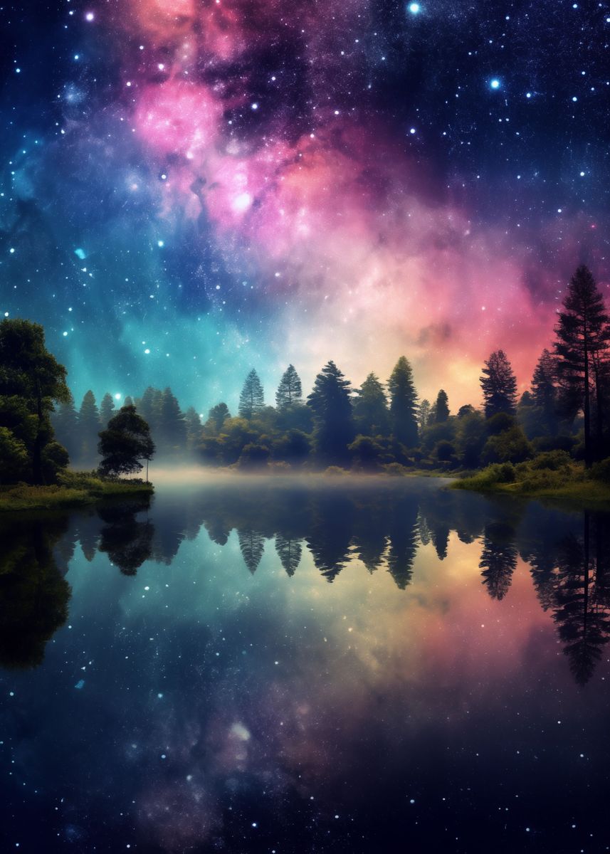 'Landscape Traditional' Poster by Space Landscape | Displate