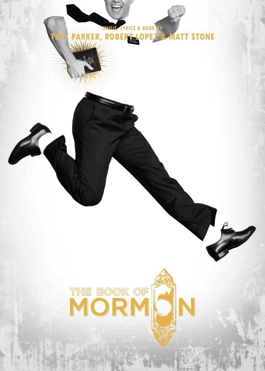'The Book Of Mormon' Poster, picture, metal print, paint by Bo Kev ...